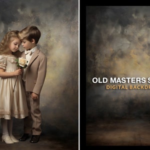 Old Master Background, Old Master Digital Backdrop, Grunge Studio ...