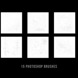 Vintage Film Texture Photoshop Brushes, Film Dust, Grain and Scratches ...