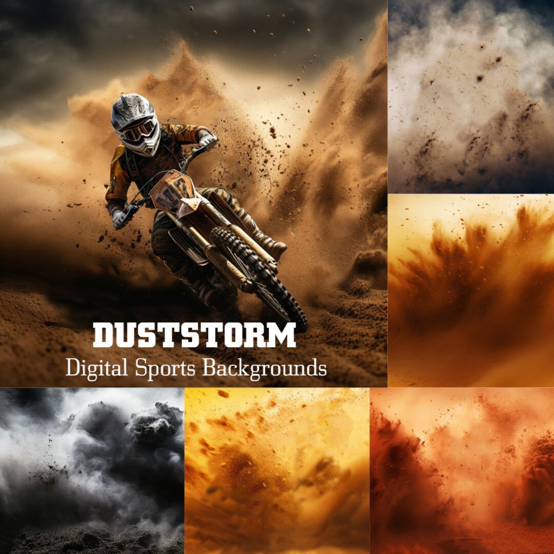 Sports Backgrounds, Sports Digital Backdrops With Dust Dirt Smoke Fog Overlay, Sports ...