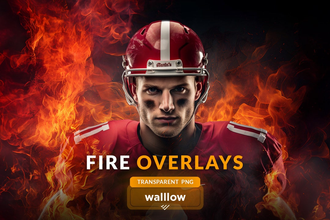 Realistic Fire Transparent PNG Overlays, Fire Photoshop Overlay, Sports ...