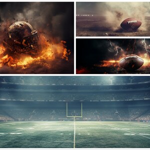 Football Digital Backdrop, Professional Football Backgrounds, Football ...