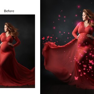 Maternity Overlays Magic Lights and Bokeh Overlay, Butterfly and ...