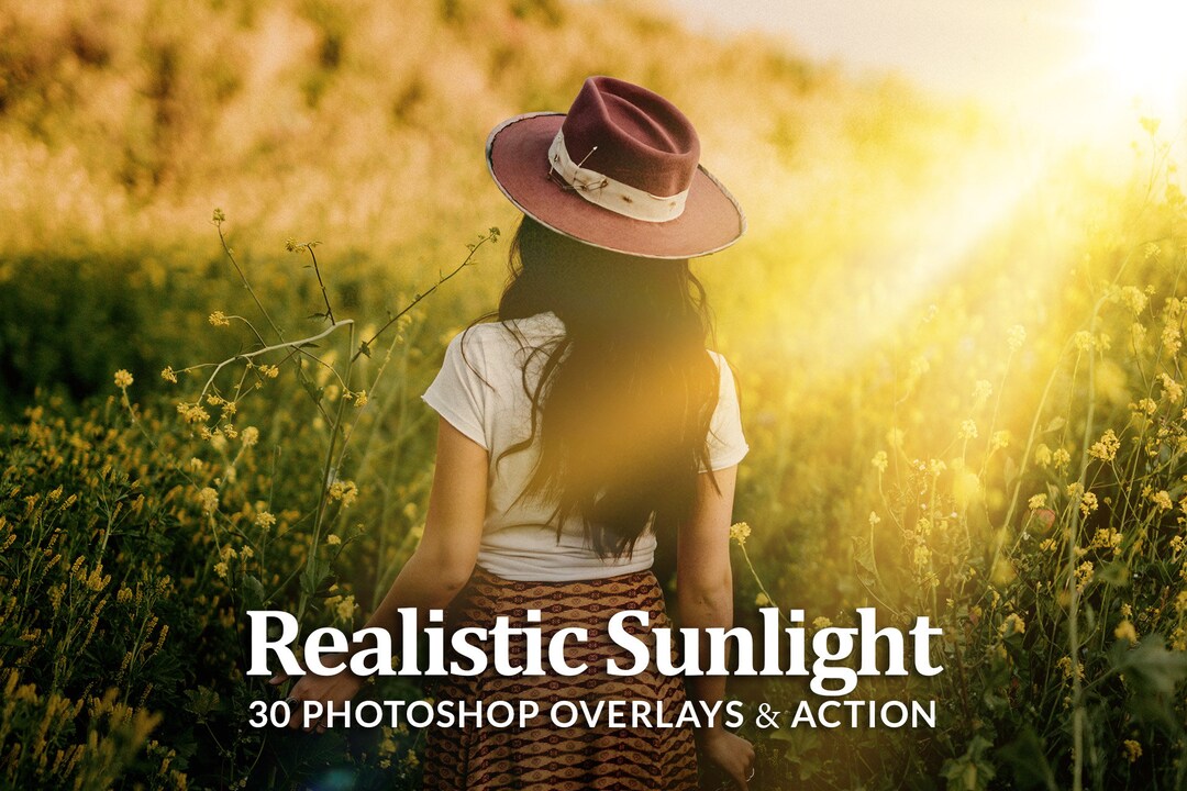 Photoshop Overlays Sun, Sun Light Overlay, Sunset Overlay, Sun Flare ...