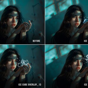 Ice Cube Png Transparent Overlay, Realistic Ice Cube Photoshop Overlays ...