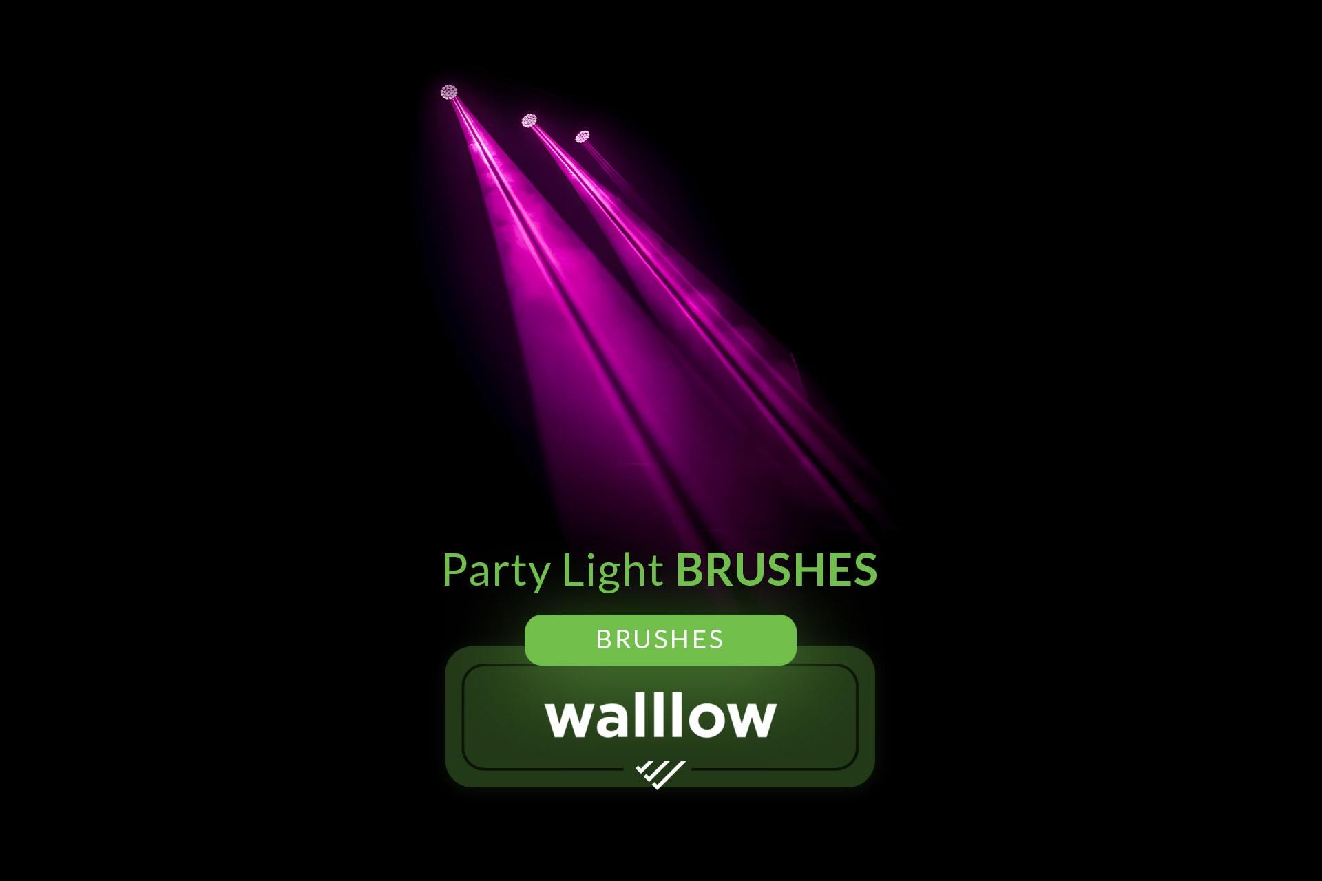 Party Lights Photoshop Brushes | Digital Brushes for Stage Lights ...