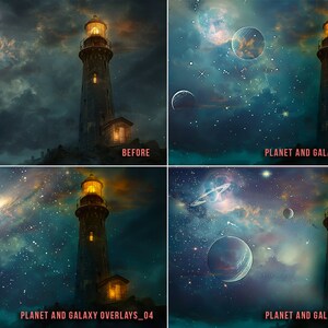 Galaxy and Planet Overlays Night Sky Transparent PNG Overlay Starlight ...