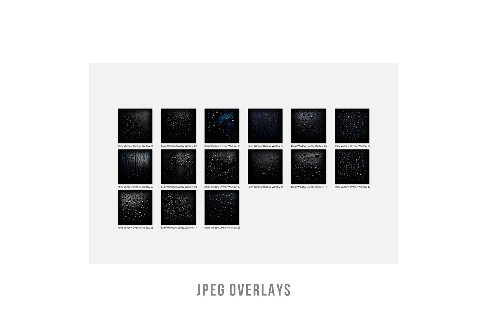 Raindrops on the Window Photo Overlays Window Raindrops Transparent PNG ...