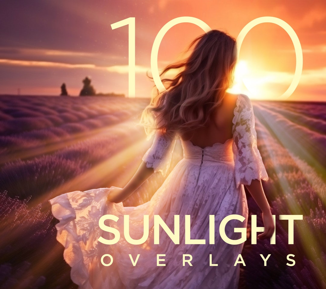 Sun Overlay, Sunset Overlay Photoshop, Sun Flare Overlay, Digital ...