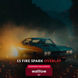 Fire Spark PNG Transparent Overlays, Spark Photoshop Overlays, Sports ...