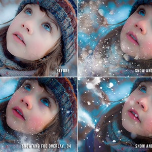 Snow Fog Transparent PNG Photo Overlays, Realistic Falling Snow PNG ...