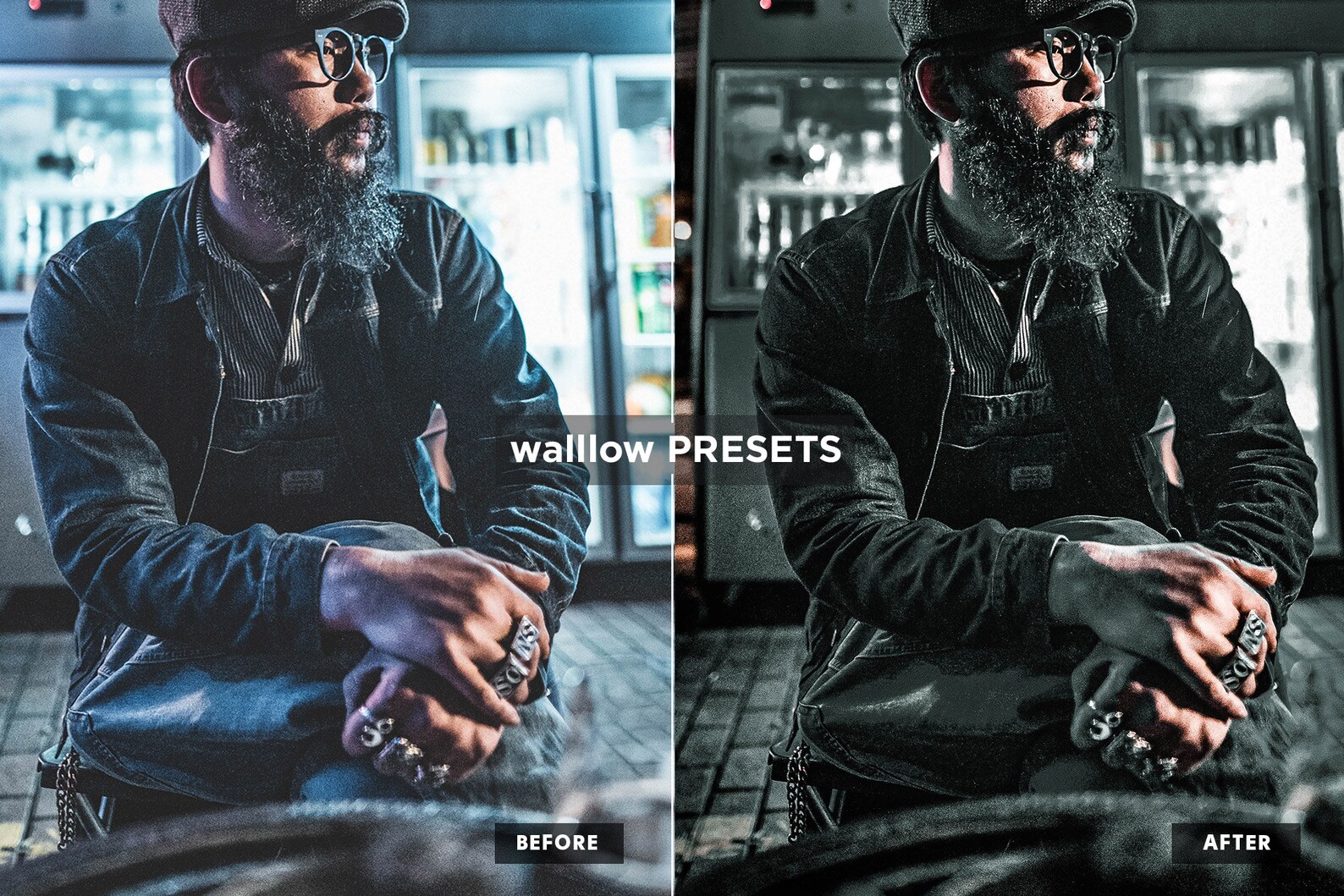 12 Moody Black Presets | Mobile & Desktop Lightroom PRESETS ...