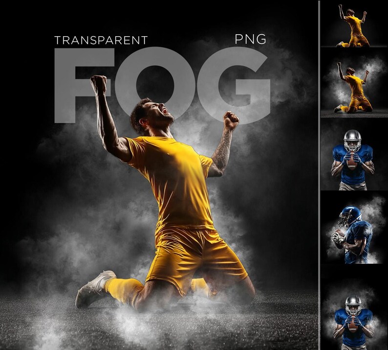 Realistic Fog & Smoke Photo Overlays, Transparent PNG Clipart Overlay ...