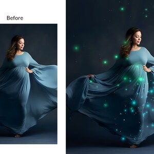 Maternity Overlays Magic Lights and Bokeh Overlay, Butterfly and ...