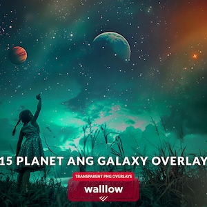Galaxy and Planet Overlays Night Sky Transparent PNG Overlay Starlight ...