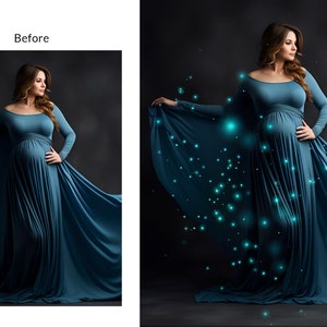Maternity Overlays Magic Lights and Bokeh Overlay, Butterfly and ...