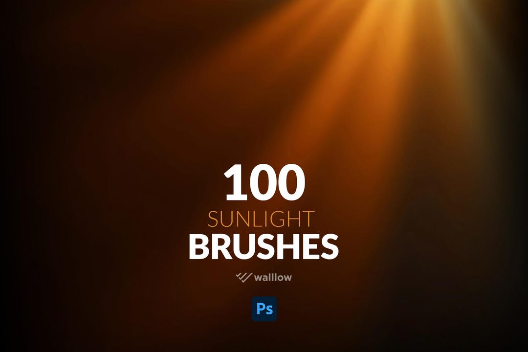 100 Premium Sunlight Photoshop Brushes - Realistic Sun Flare and Light ...