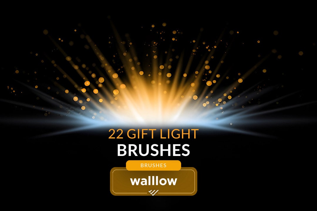 Gift Light Photoshop Brushes Present Light Brushes Glow Light Magical ...