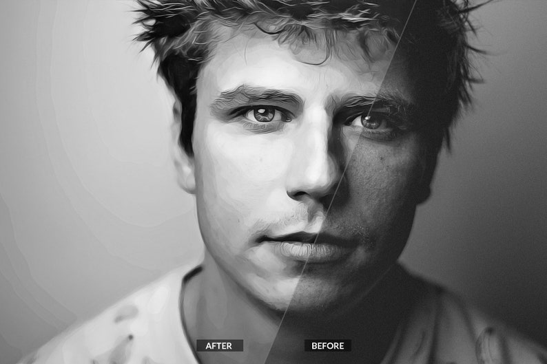Realistic Painterly Photoshop Action Transform Photos Into Digital ...