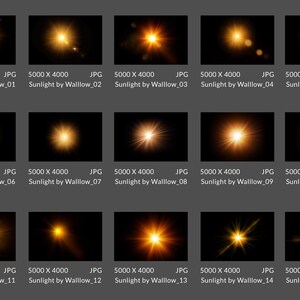 Photoshop Overlays Sun, Sun Light Overlay, Sunset Overlay, Sun Flare ...