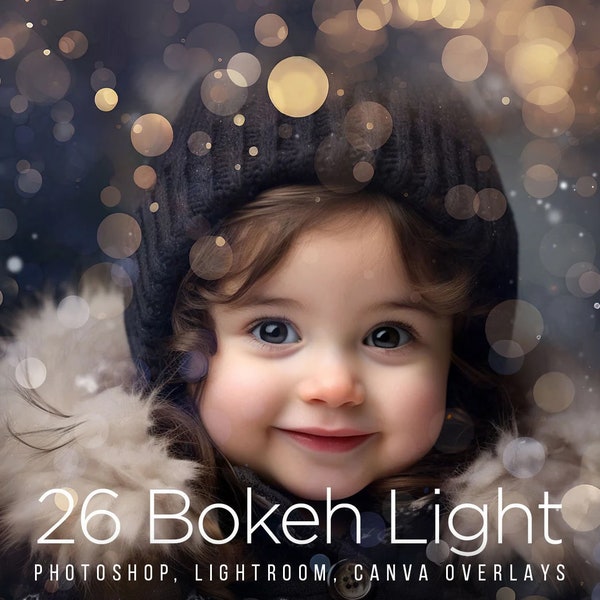 Photoshop Light Overlays Bokeh - Etsy
