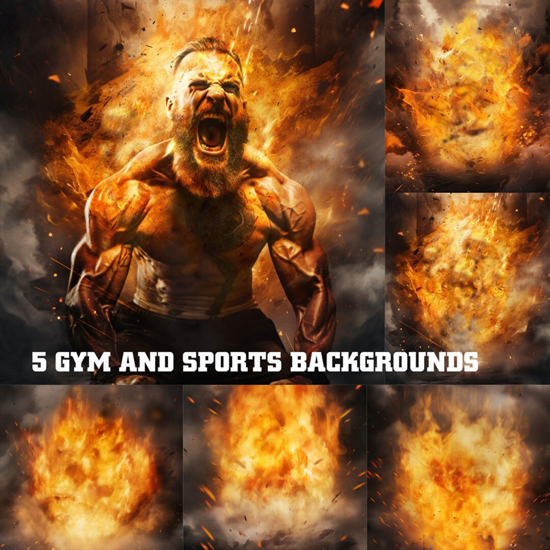 Sports and Gym Backgrounds, Fog, Fire, Smoke, Particle Explosion ...