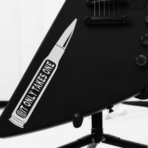 It Only Takes One Bullet SVG, Riffle Round, Hunter and Marksman, Lucky ...