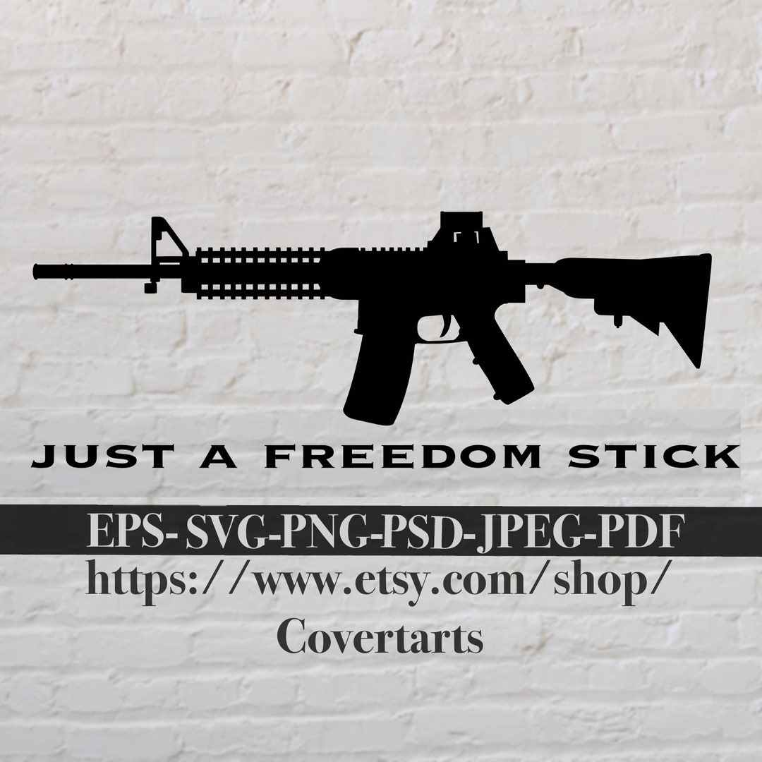 Ar15 Freedom Stick Svg, Don’t Tread on Me, Second Amendment, Svg, Png ...