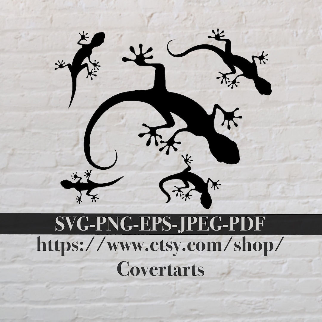 Lots of Lizards SVG, Geckos , Svg, Png, Jpeg, Eps, Pdf, Cricut ...