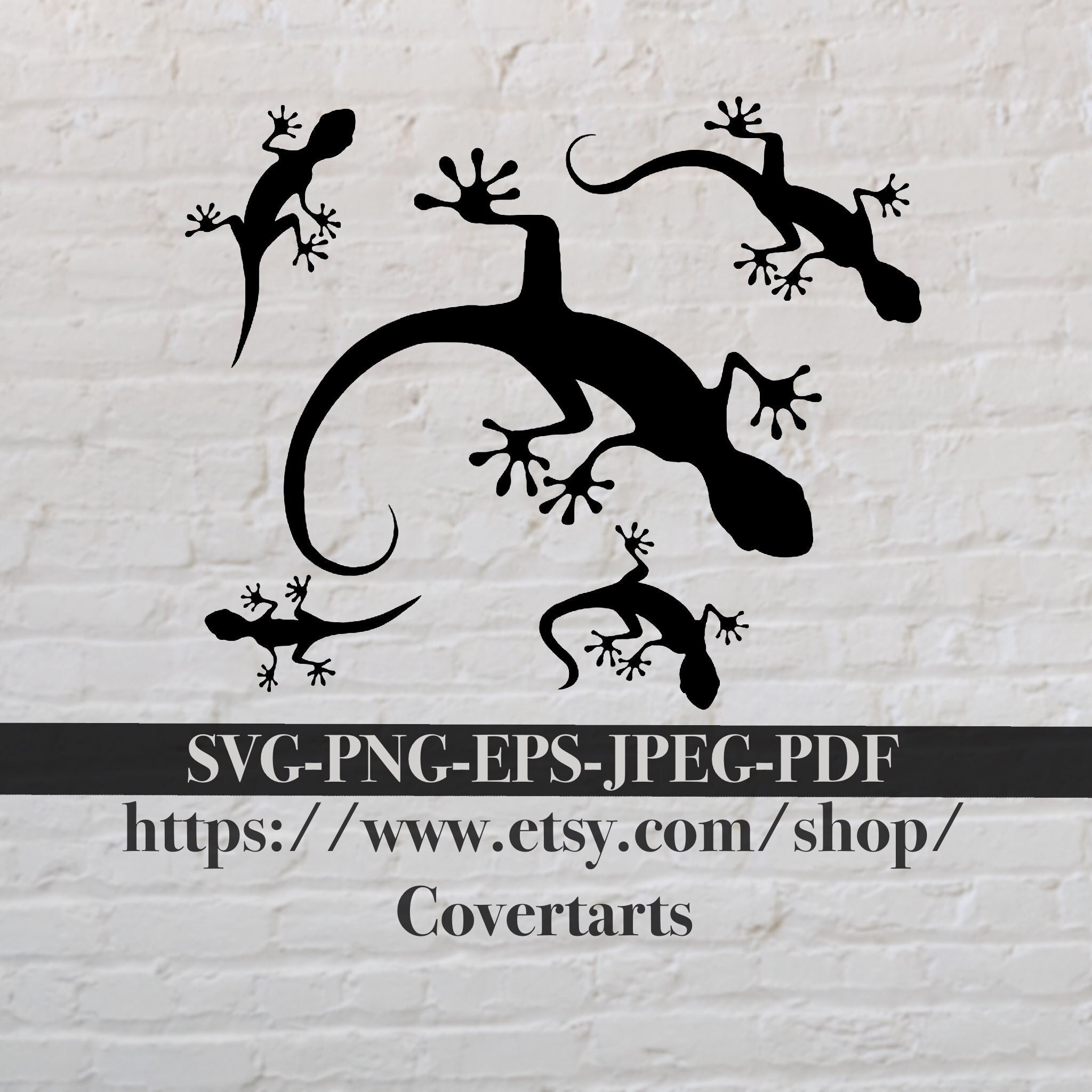 Lots of Lizards SVG Geckos Svg Png Jpeg Eps Pdf - Etsy