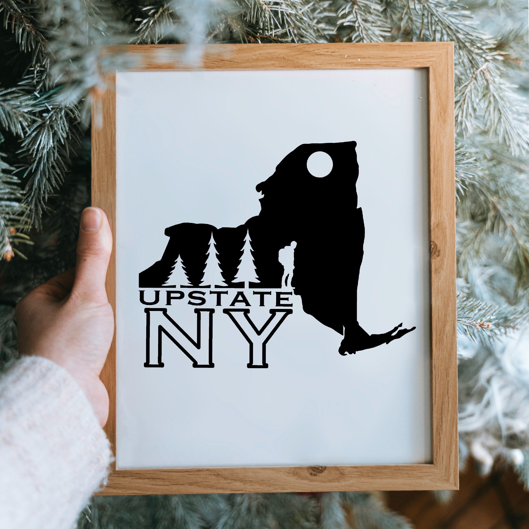 Upstate NY SVG New York Camping Hiking Trails Svg Png - Etsy
