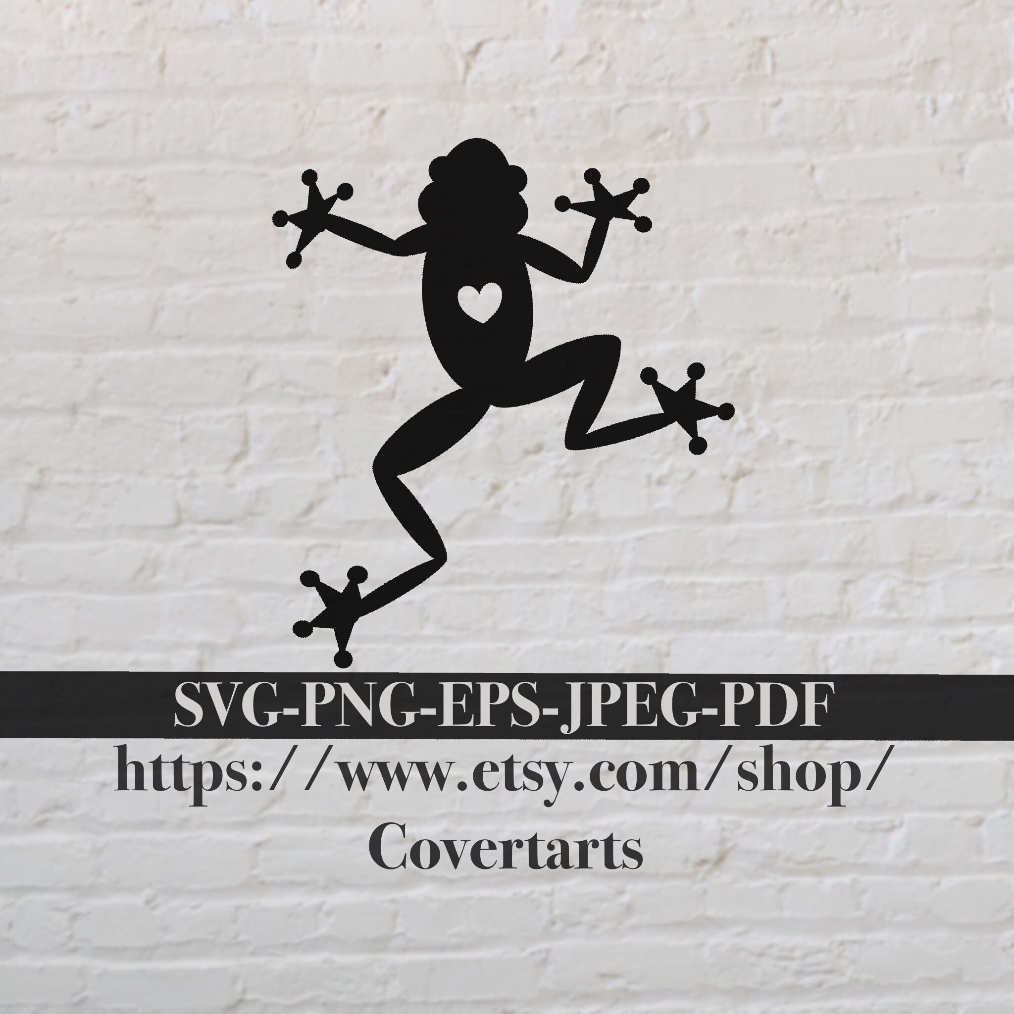 Cute Jungle Frog SVG, Frog With a Heart, Frog Lovers, Svg, Png, Jpeg ...