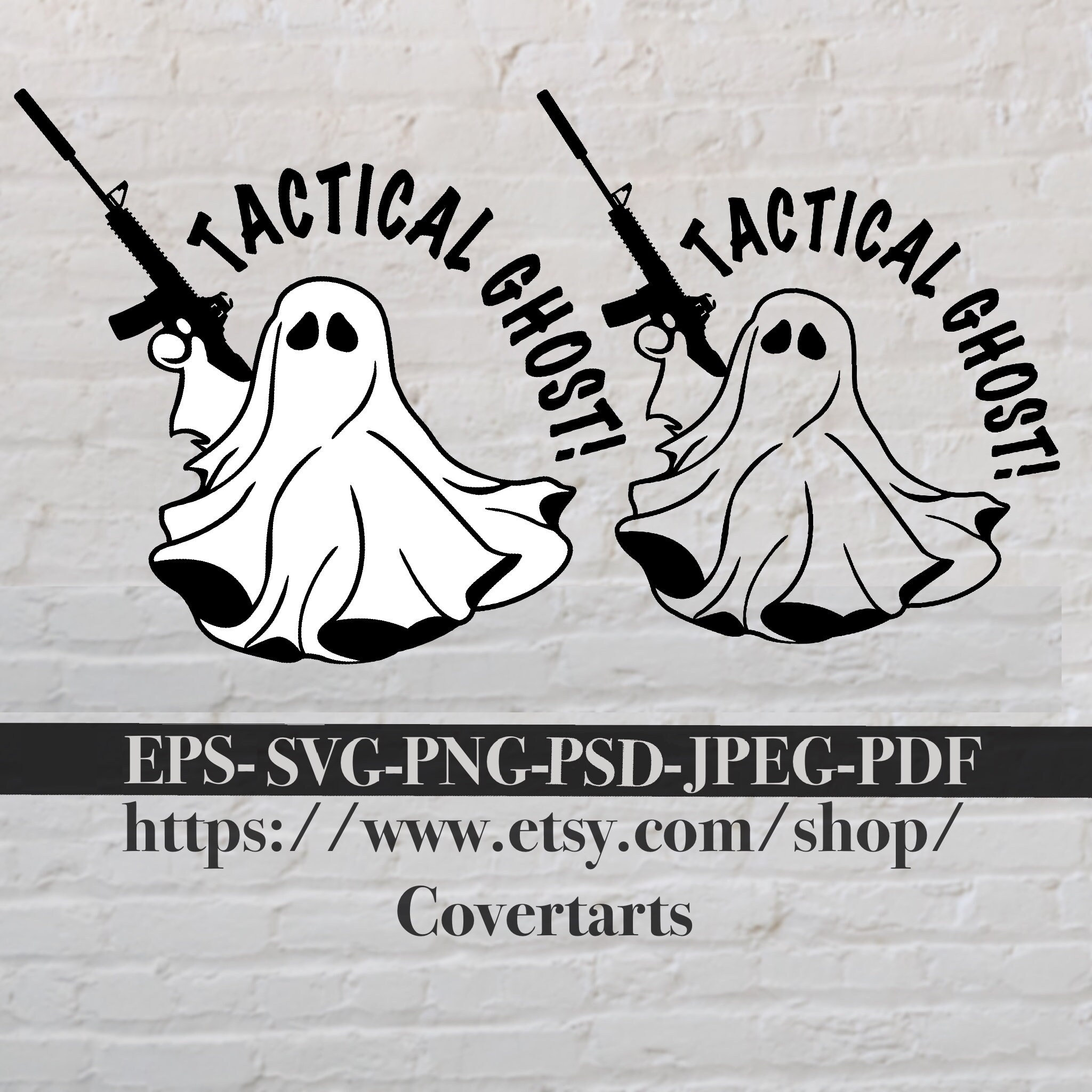 Tactical Ghost SVG, Ghost Digital Files, Call of Ghost Gun Lovers - Etsy