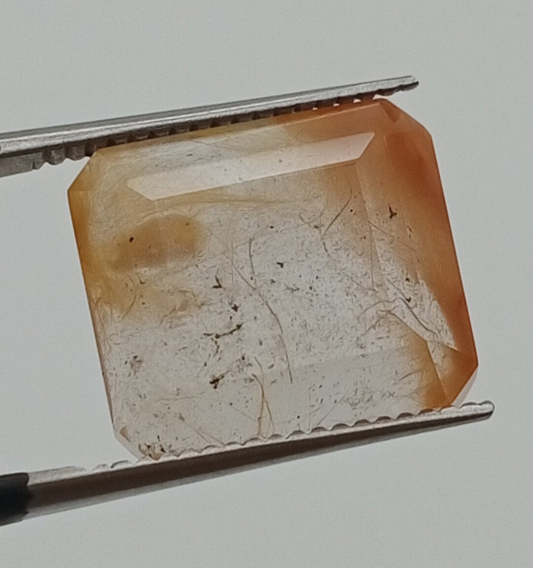 9 CT Natural Golden Rutile Octagon Shape Step Cut Measuring 14126 Mm ...