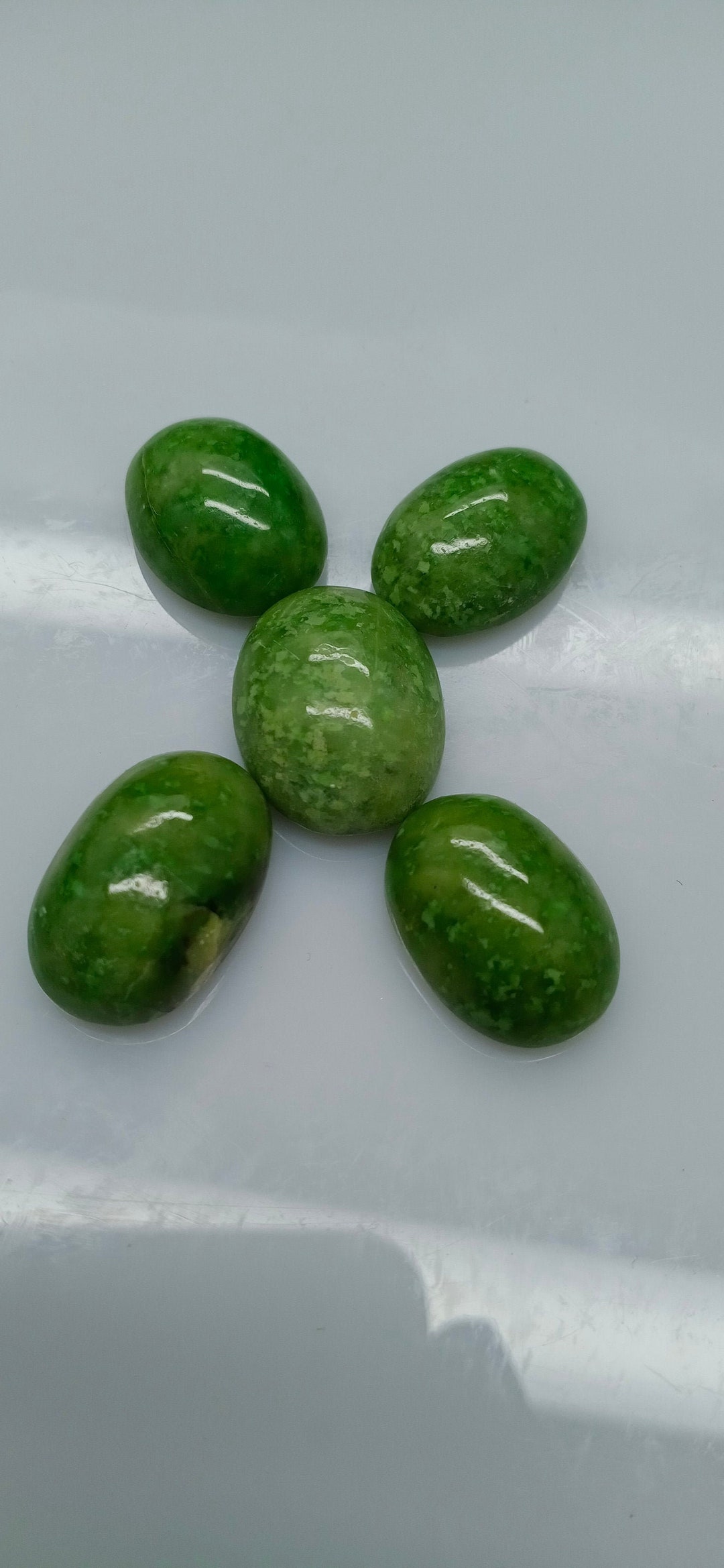 32 Gram Beautiful Hydro Grassular Garnet Cabs Mix Lot From Pakistan - Etsy