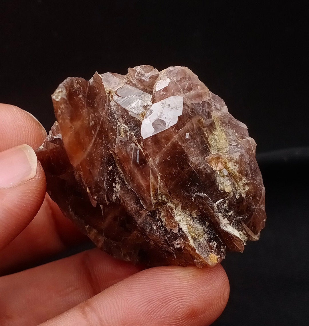 70 Grams Natural Large Axinite Crystals Specimen Measuring47*47*30mm ...