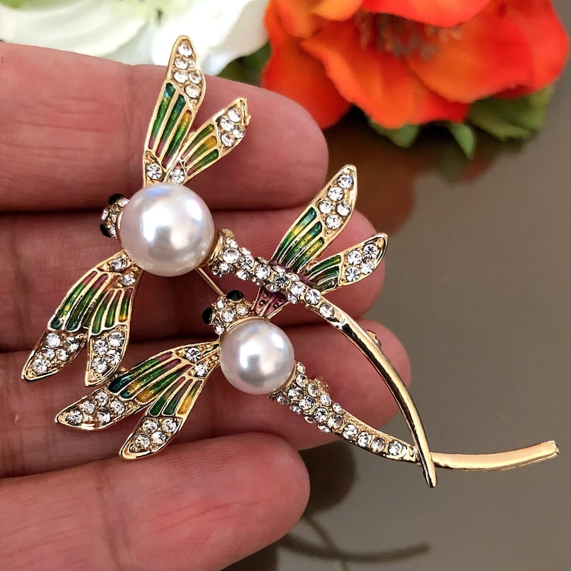 Dragonfly Pin - Etsy