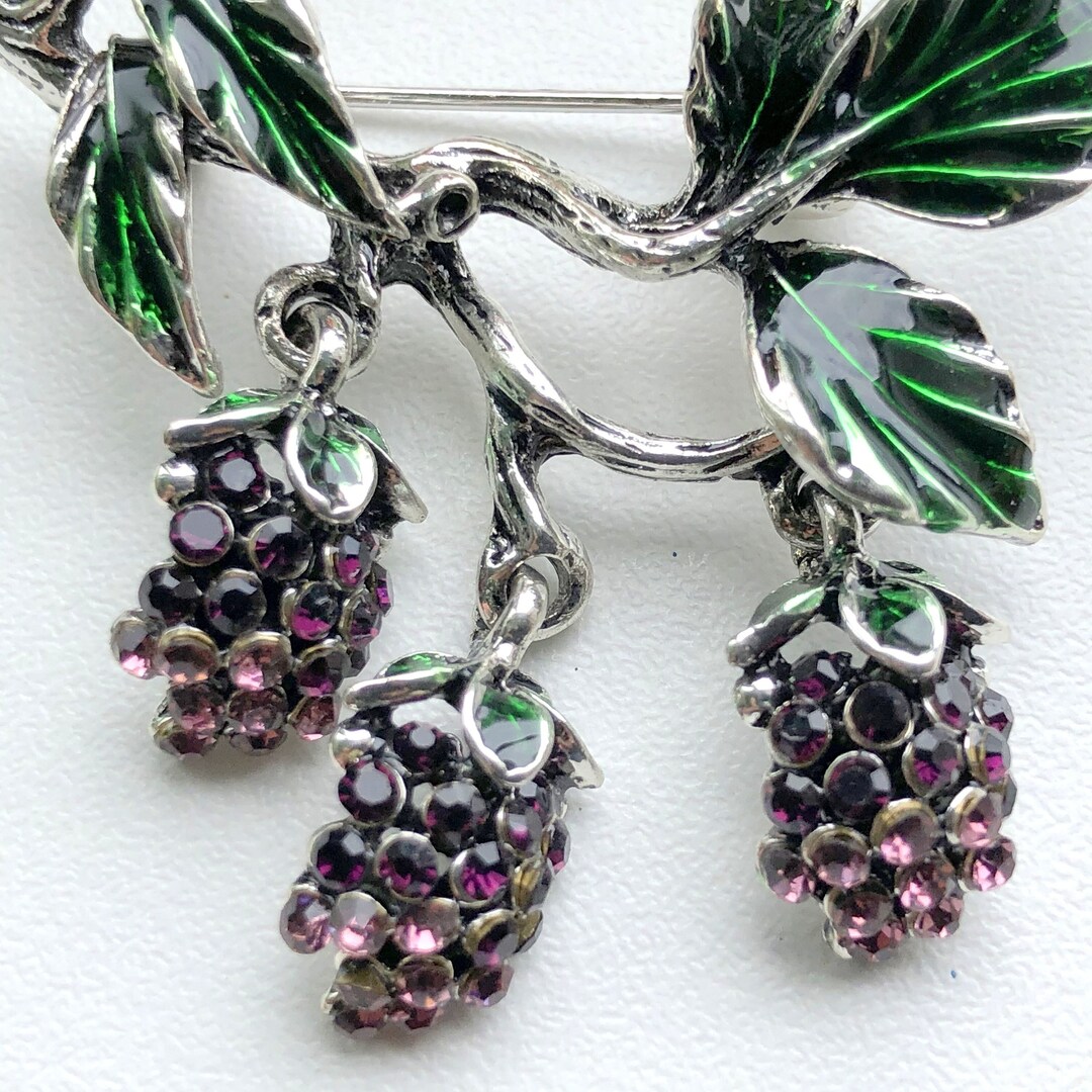 Fruit Brooch, Blackberry Brooch, Berry Brooch, Fruit Jewellery, Fruit ...