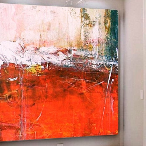 Large Original Abstract Oil Painting / Contemporary Art / | Etsy