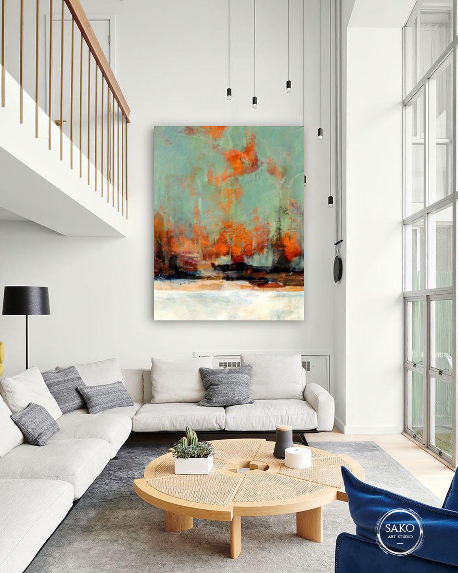 Extra Large Wall Art / Large Original Abstract Painting / - Etsy