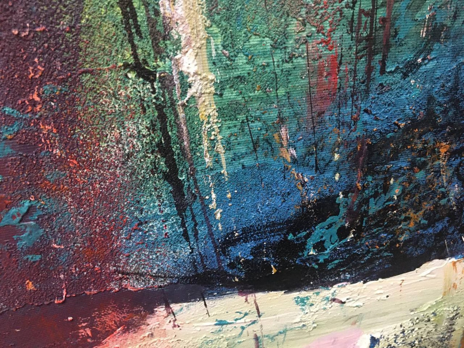 Large Original Abstract Oil Painting / Contemporary Art / | Etsy
