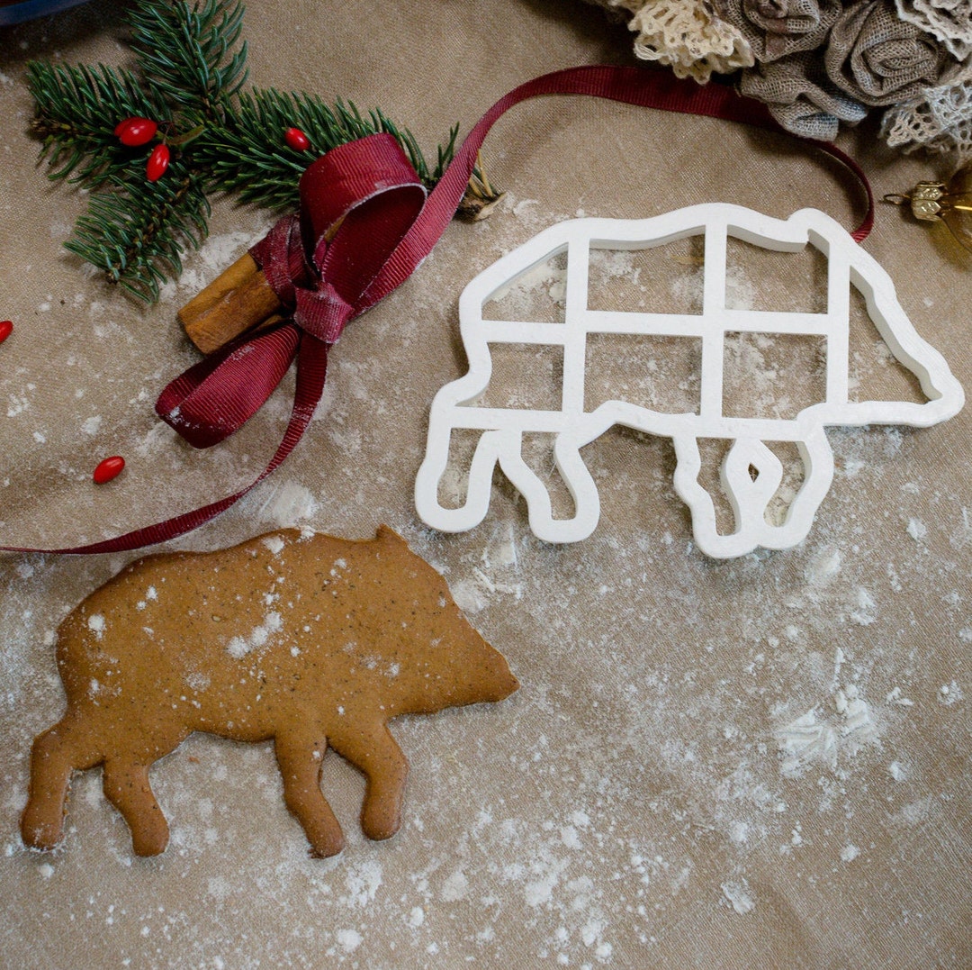 WILD BOAR, Realistic Animal Cookie Cutter - Etsy