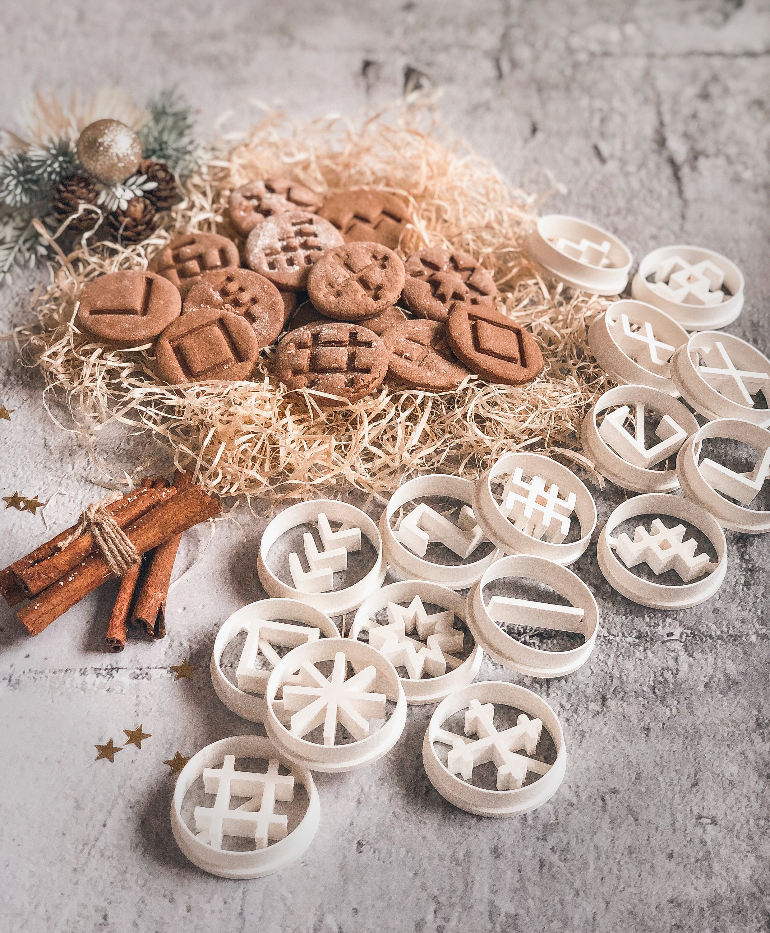 Ancient Protective Symbol Cookie Cutter Protective Symbols - Etsy