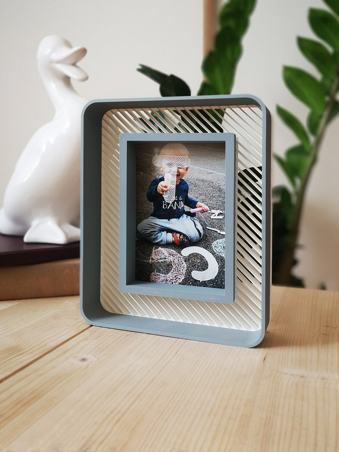 Free Standing, Aesthetic Photo Frame, Nordic Minimalist Style, Made ...