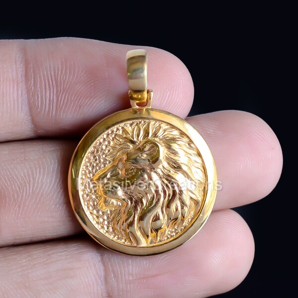 Lion Necklace - Etsy