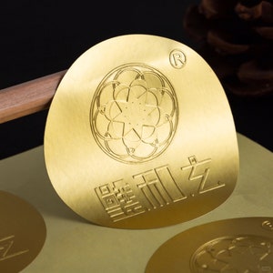 5cm_custom Made Gold/silver Embossed Raised Sticker/label, Embossing ...