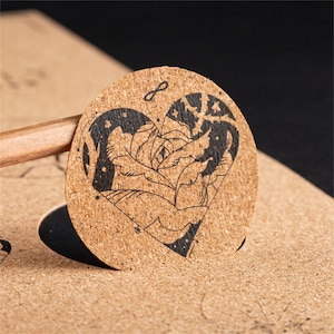 Natural Cork Label Sticker, Personalised Water Resistant Labels Sticker ...