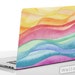 Colorful Swirls Watercolor Texture Laptop Skin, MacBook Skin, Computer ...