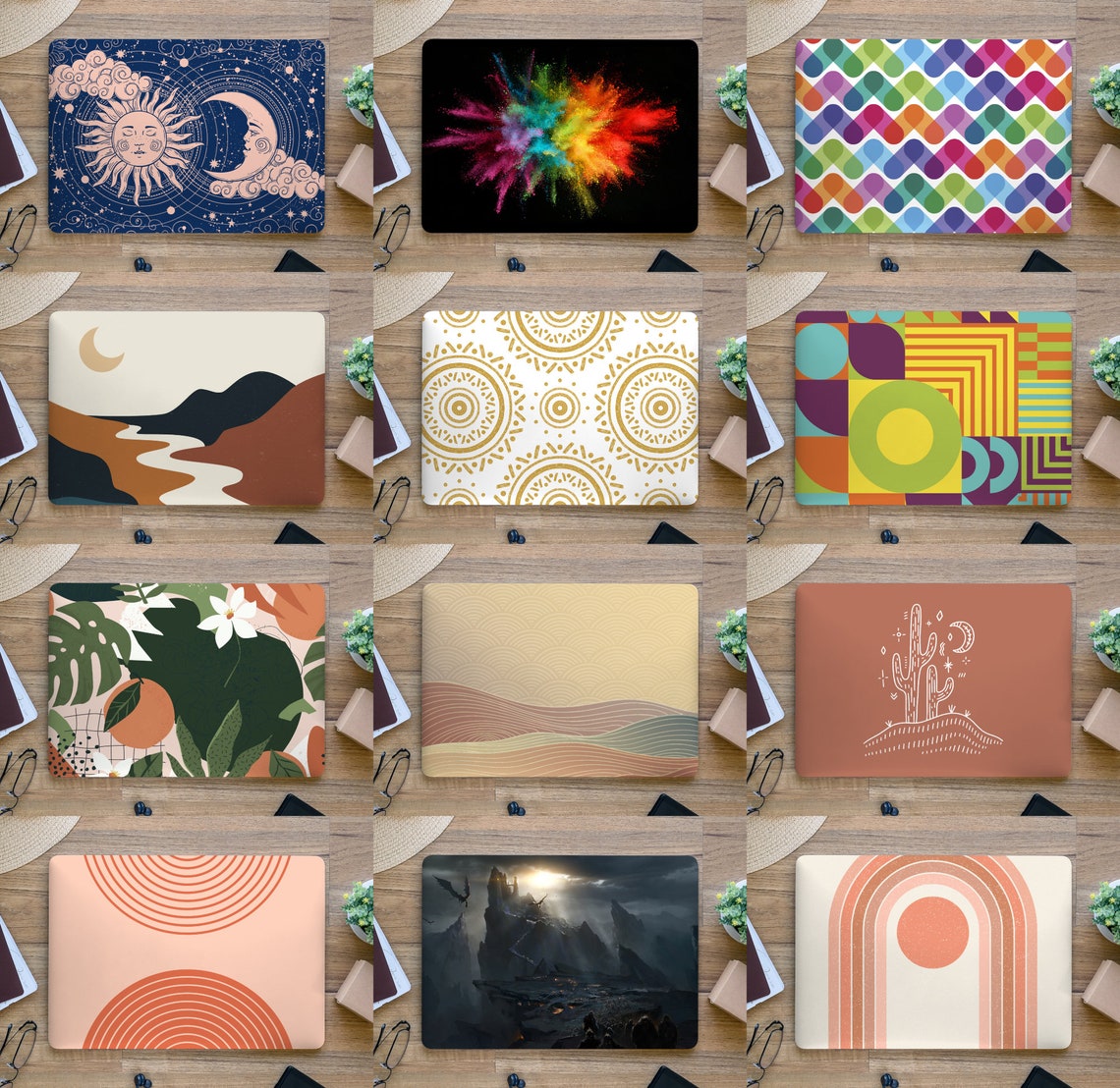 OCEAN WAVES UNIVERSAL Laptop Skin Computer Skin Laptop - Etsy