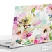 Floral Watercolor Beautiful Flower Pattern Design Laptop Skin, MacBook ...