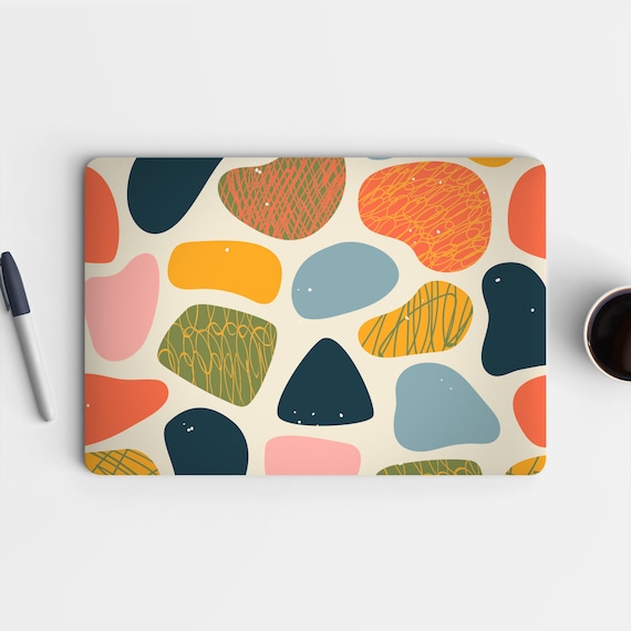 Retro 1960s Mid Century Organic Shapes Universal Laptop Skin | Etsy